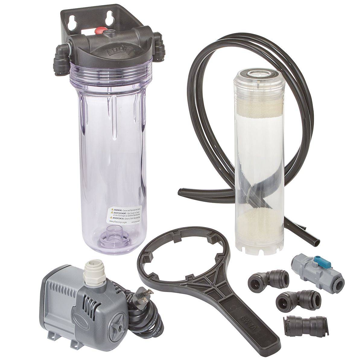 BRS GFO & Carbon Reactor - Deluxe with Sicce Syncra 1.5 Pump – sjreef